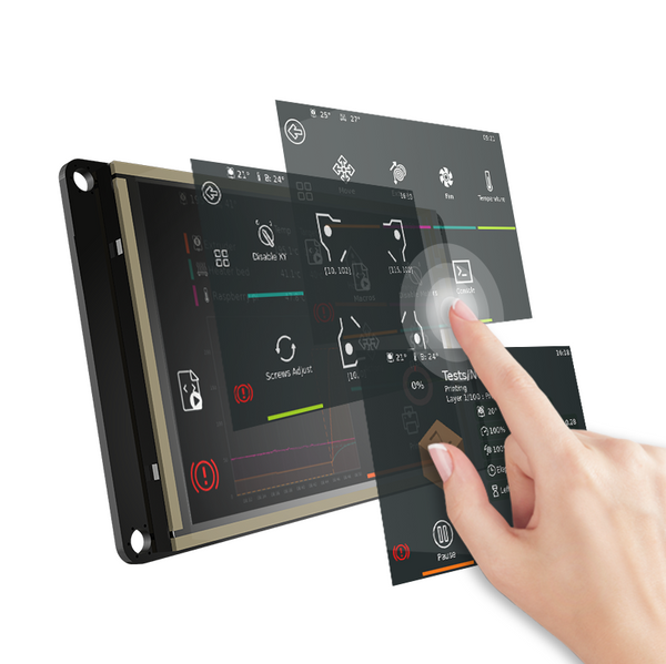 TFT35 SPI V2.1 Touch Screen for CB1, Manta Motherboards and Pi4B Adapter