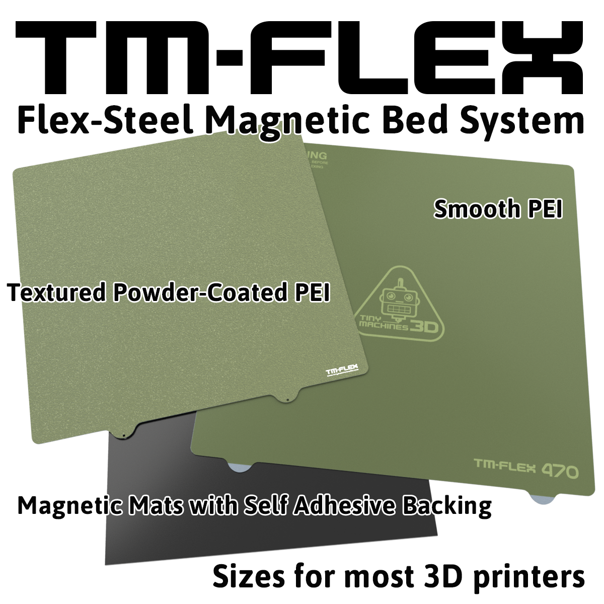 Upgrades | TM FLEX Magnetic Removable Build Plates